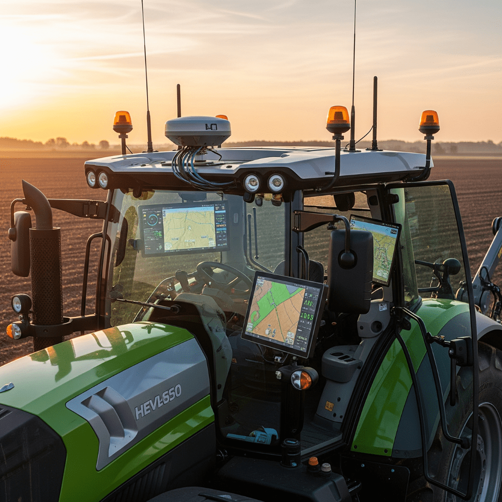 Smart Agricultural Tractors: Boosting Productivity