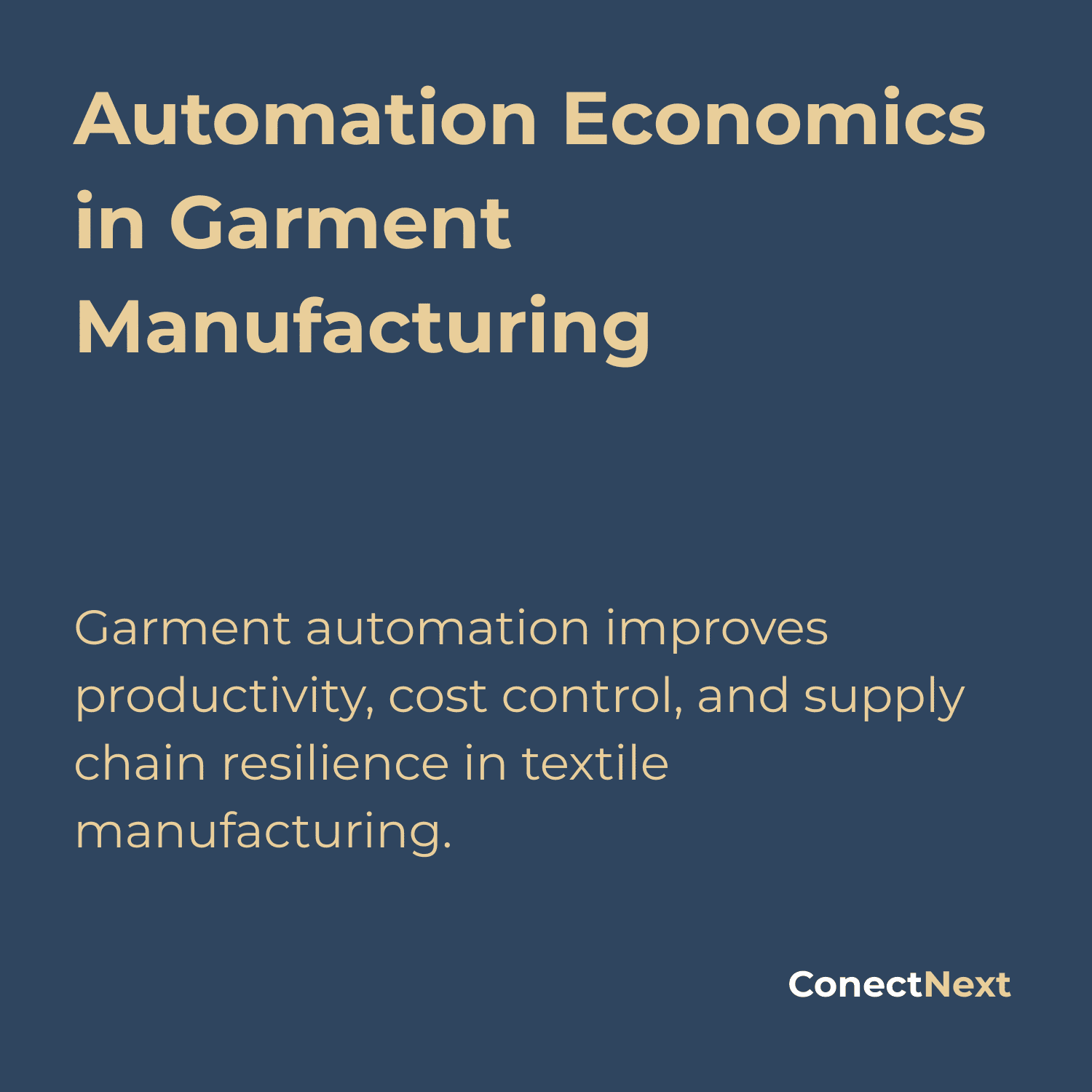 Automation Economics in Garment Manufacturing