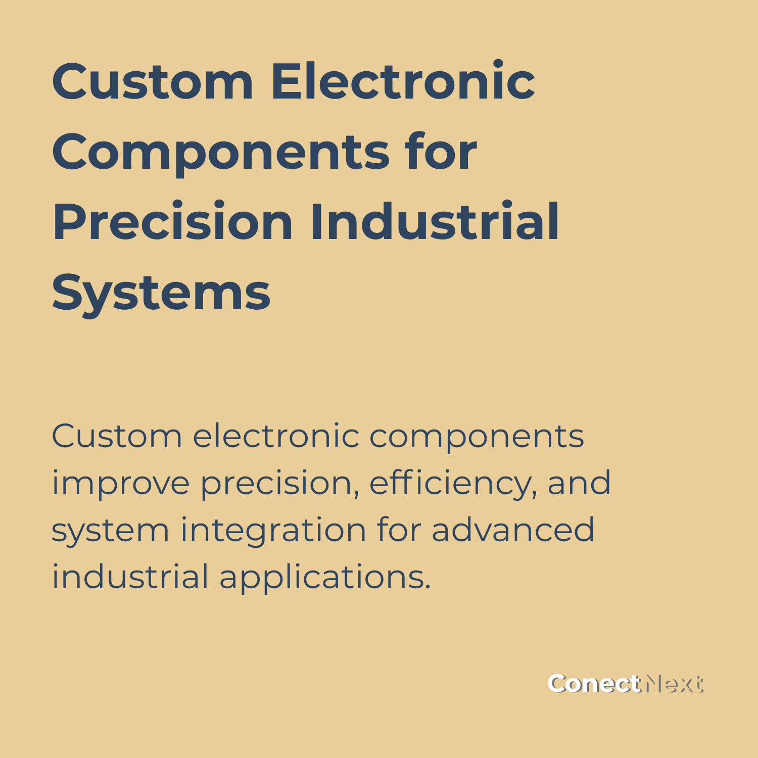 Componentes electrónicos personalizados para sistemas industriales de ...