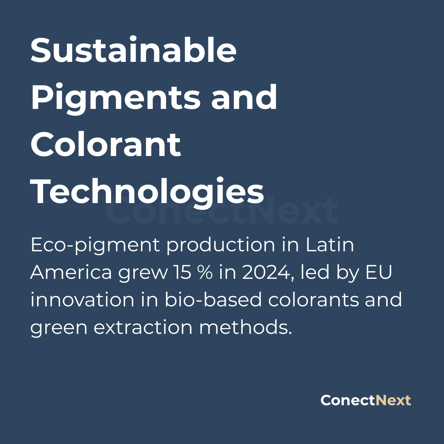 Sustainable Pigments and Cosmetic Colorant Technologies