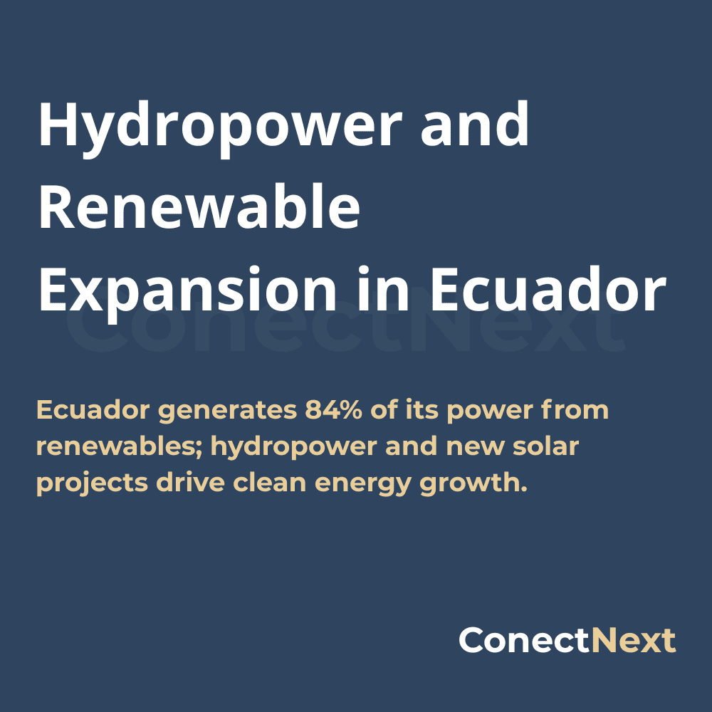 Hydropower and Renewable Expansion | Ecuador
