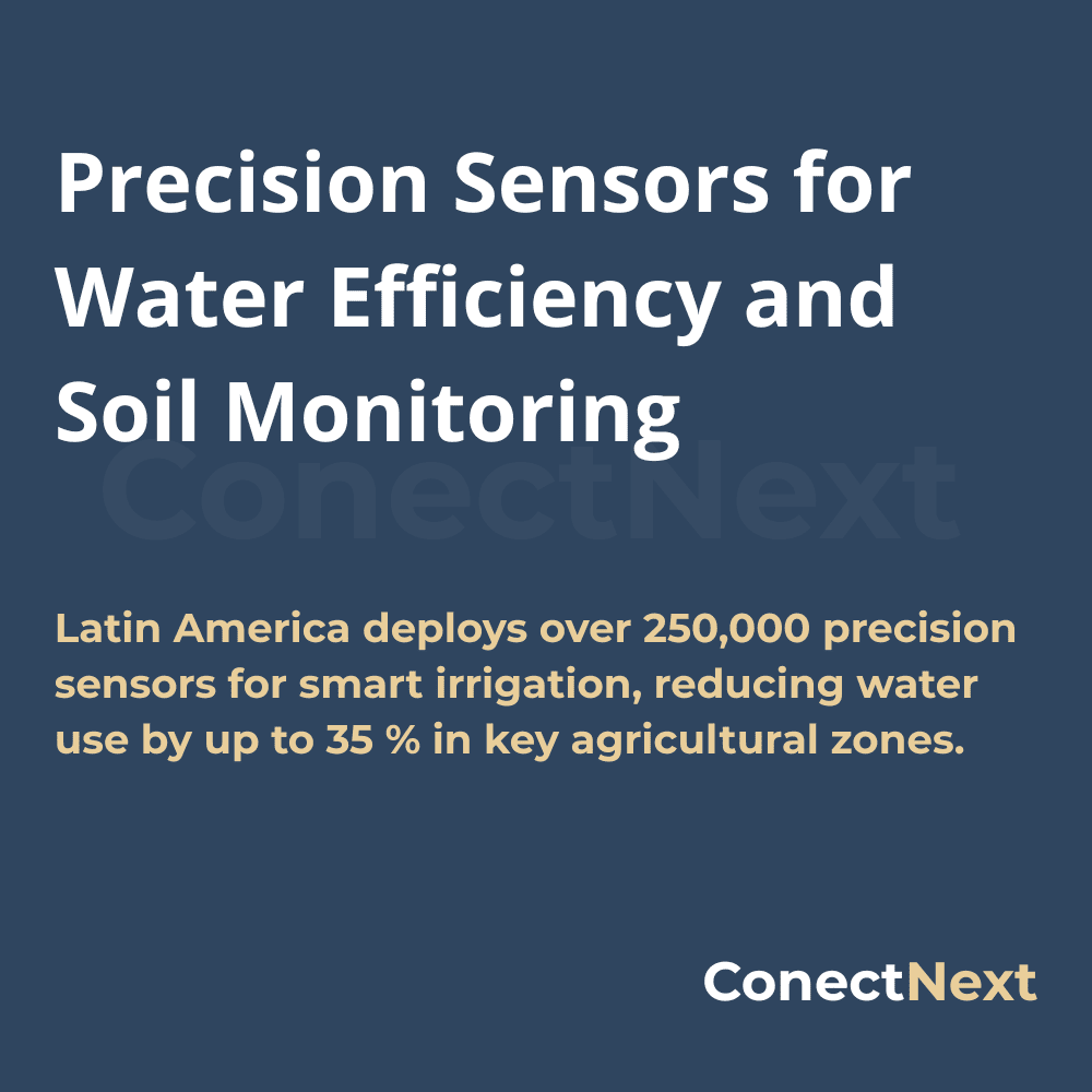 Precision Sensors for Water Efficiency and Soil Monitoring