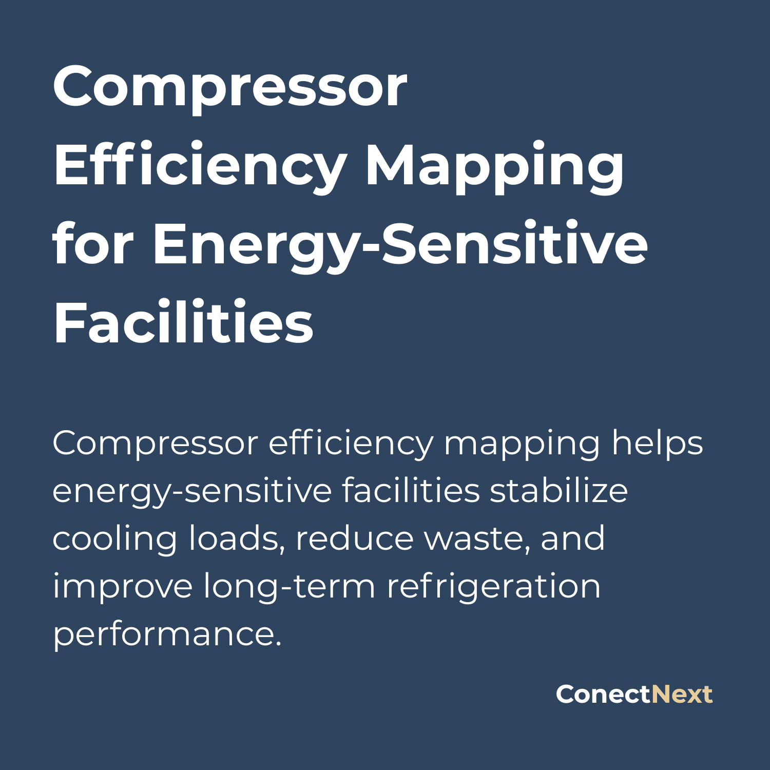 Compressor Efficiency Mapping for Energy-Sensitive Facilities | ConectNext