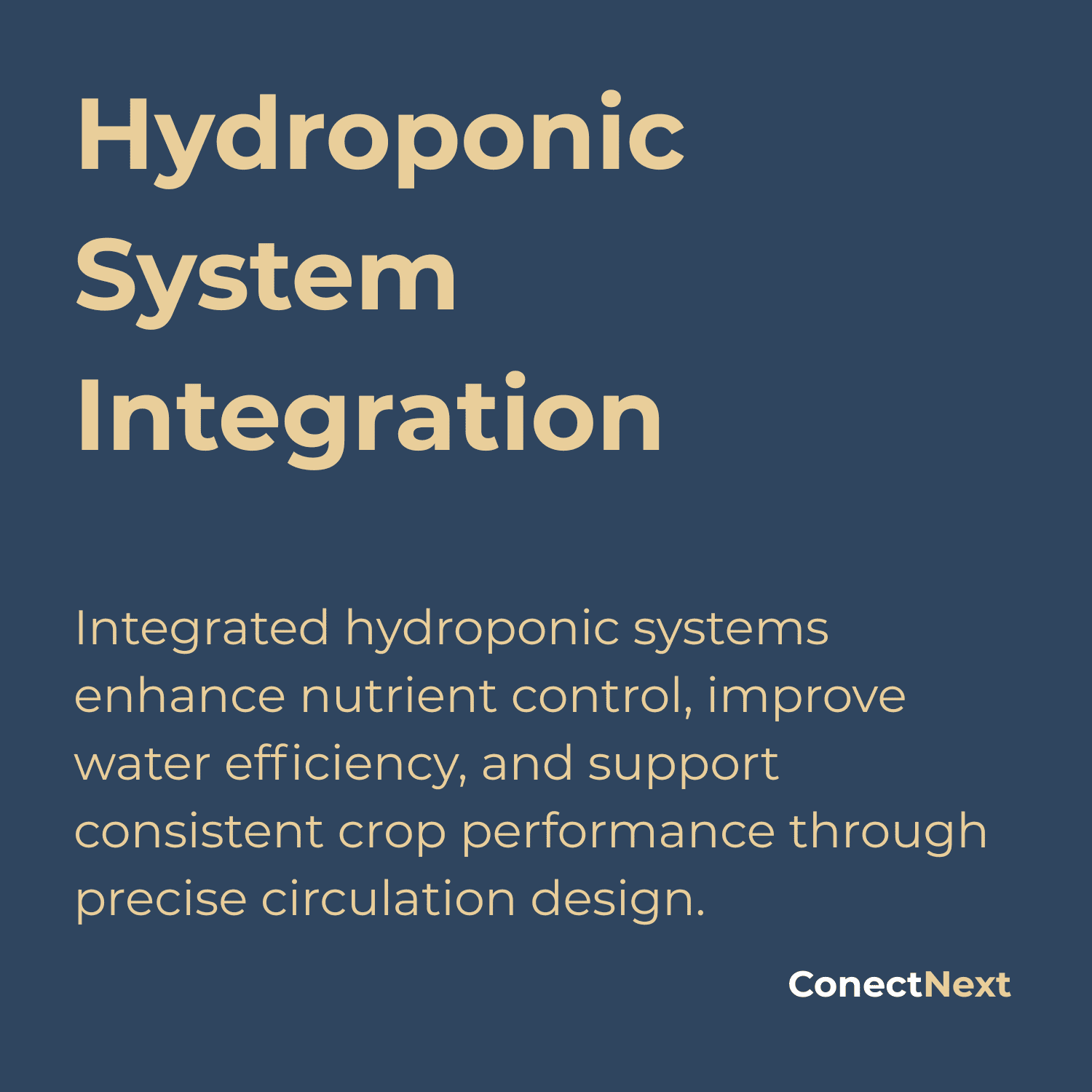 Hydroponic System Integration