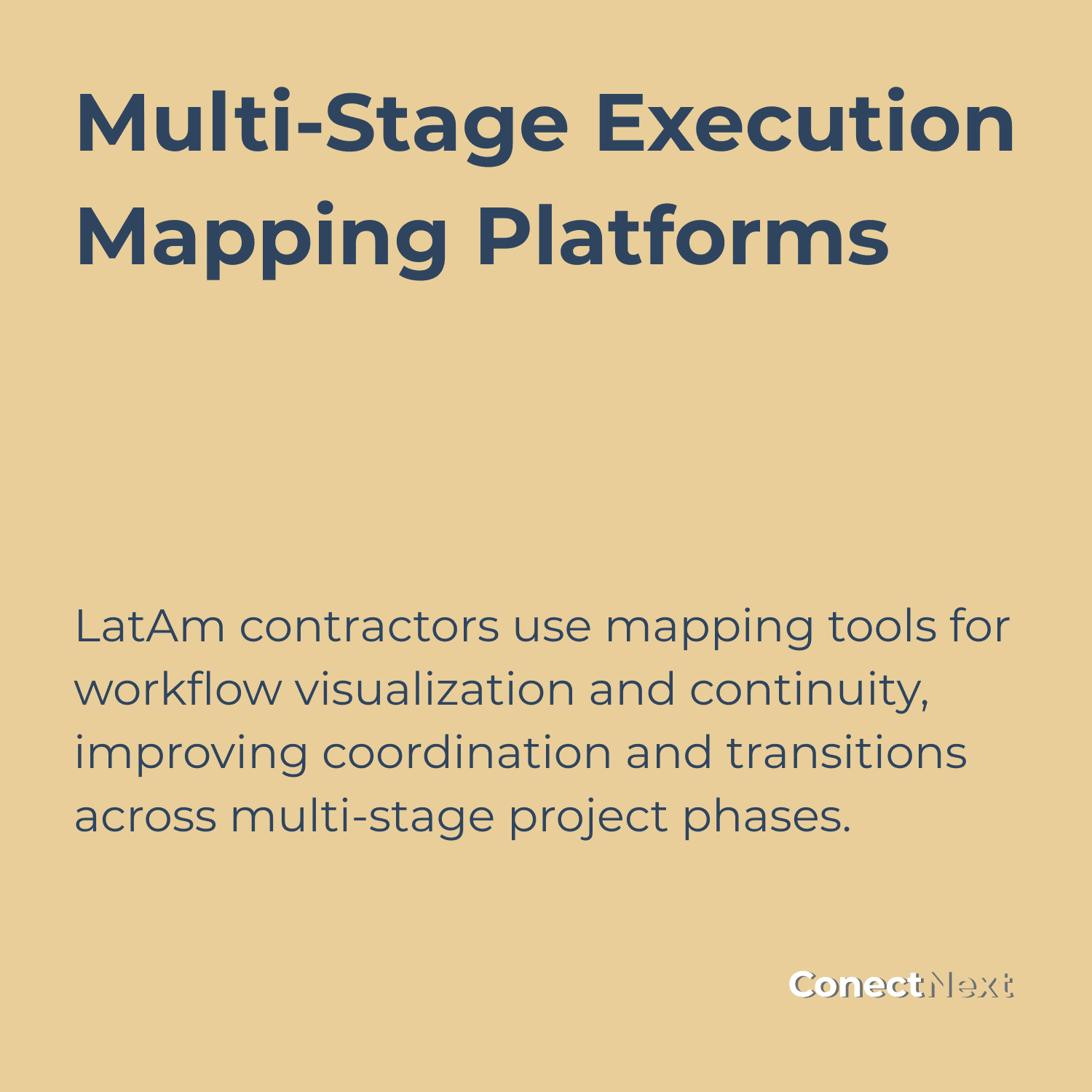 Multi Stage Execution Mapping Platforms