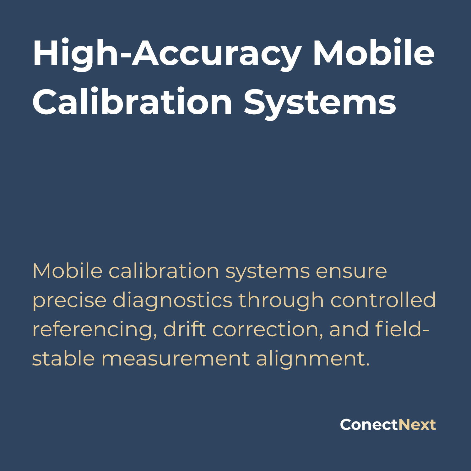 High-Accuracy Mobile Calibration Systems | ConectNext