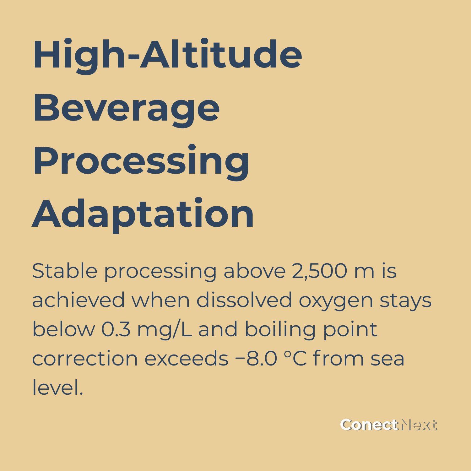 High-Altitude Beverage Processing Adaptation | ConectNext