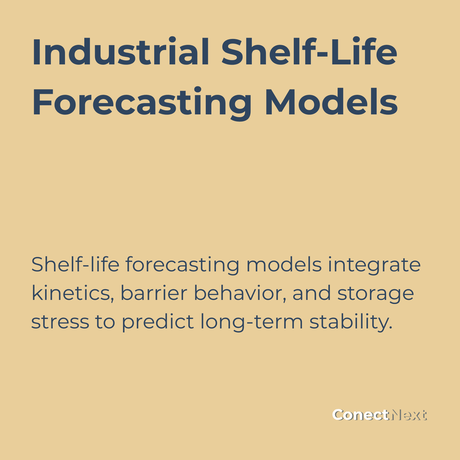 Industrial Shelf-Life Forecasting Models