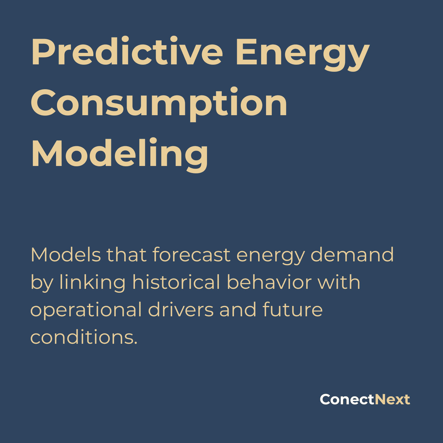 Predictive Energy Consumption Modeling | ConectNext