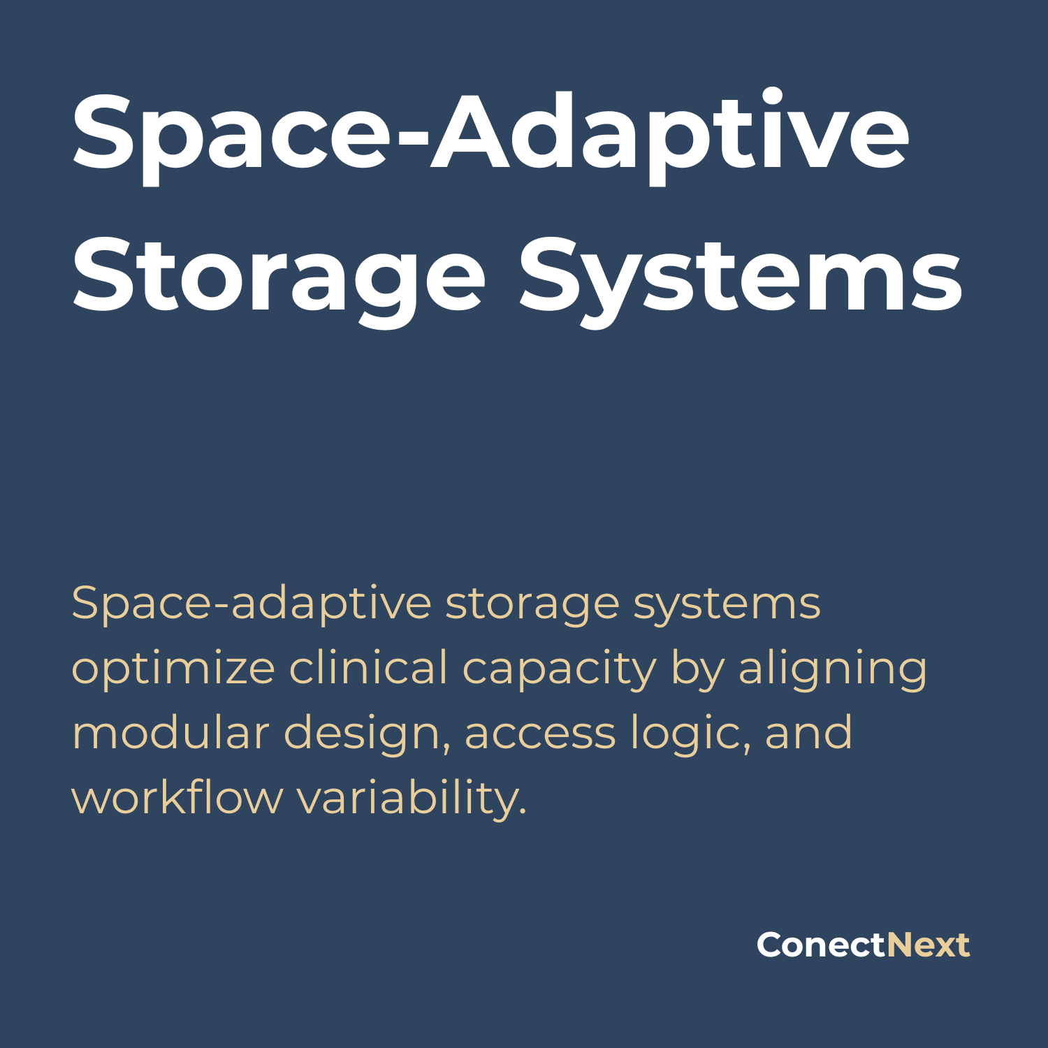 Space-Adaptive Storage Systems | ConectNext