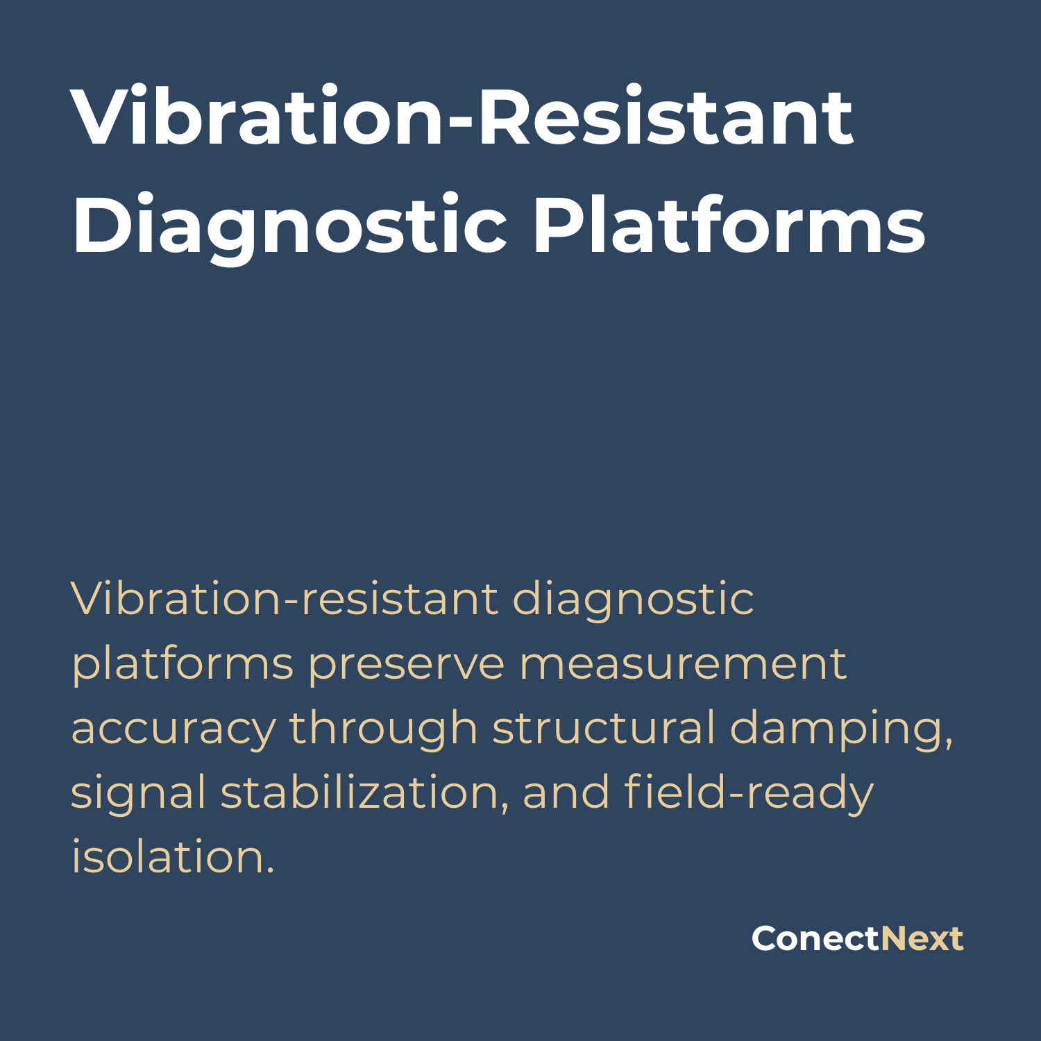 Vibration-Resistant Diagnostic Platforms
