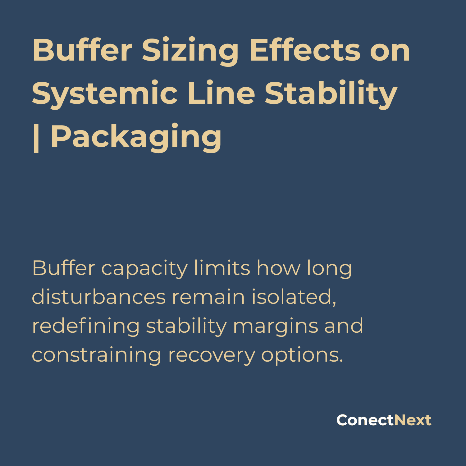 Efeitos do dimensionamento do tampão na estabilidade sistêmica da linha ...