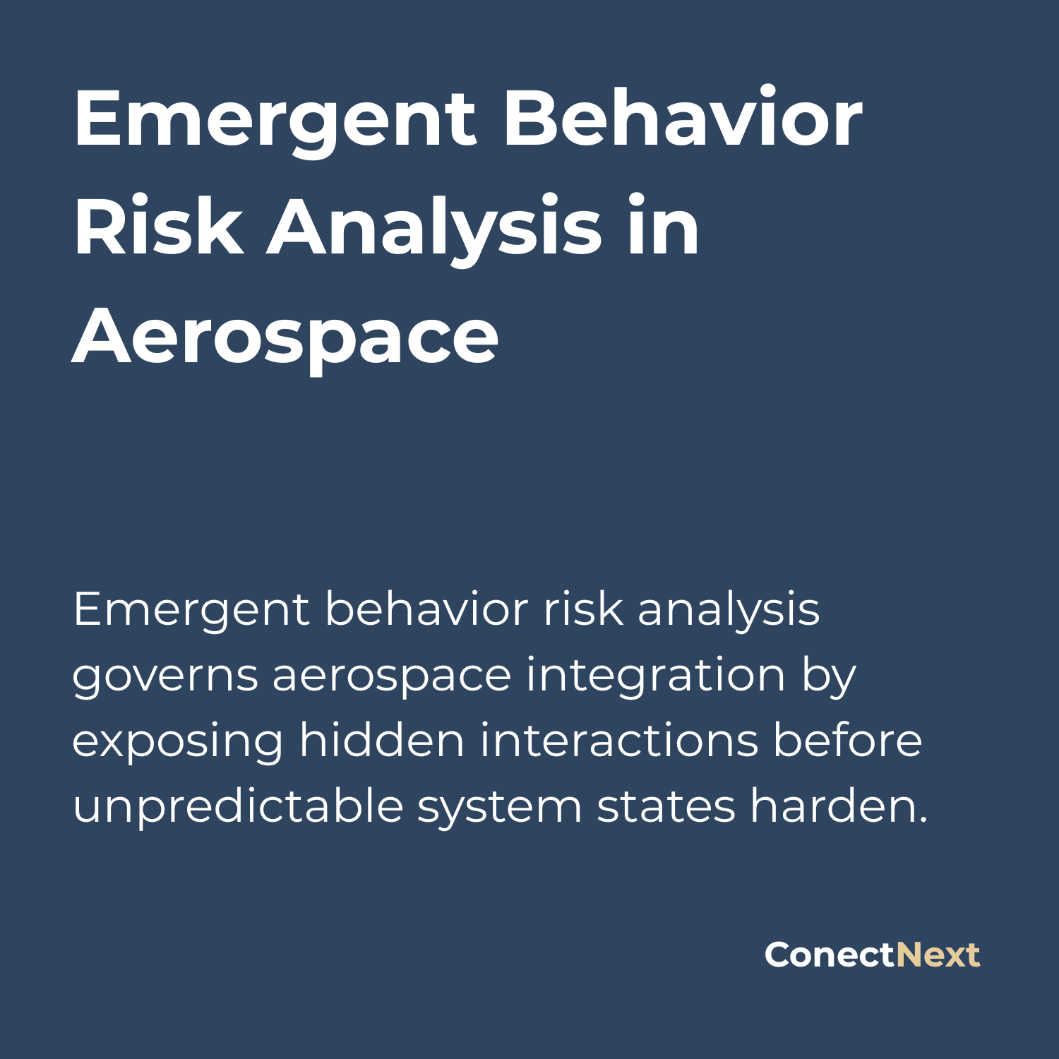 Análisis de riesgos de comportamiento emergente en la industria ...