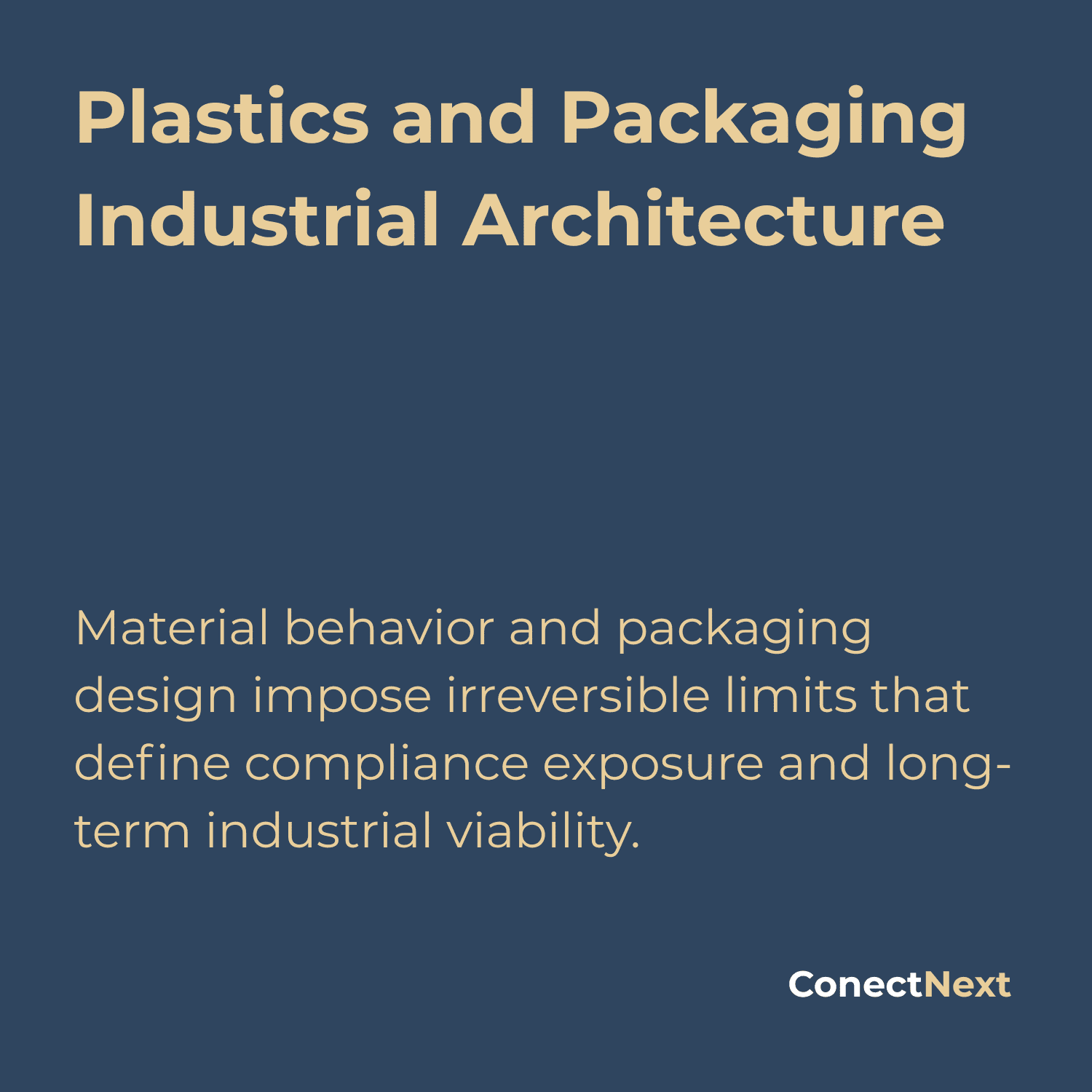 Plastics and Packaging Industrial Architecture