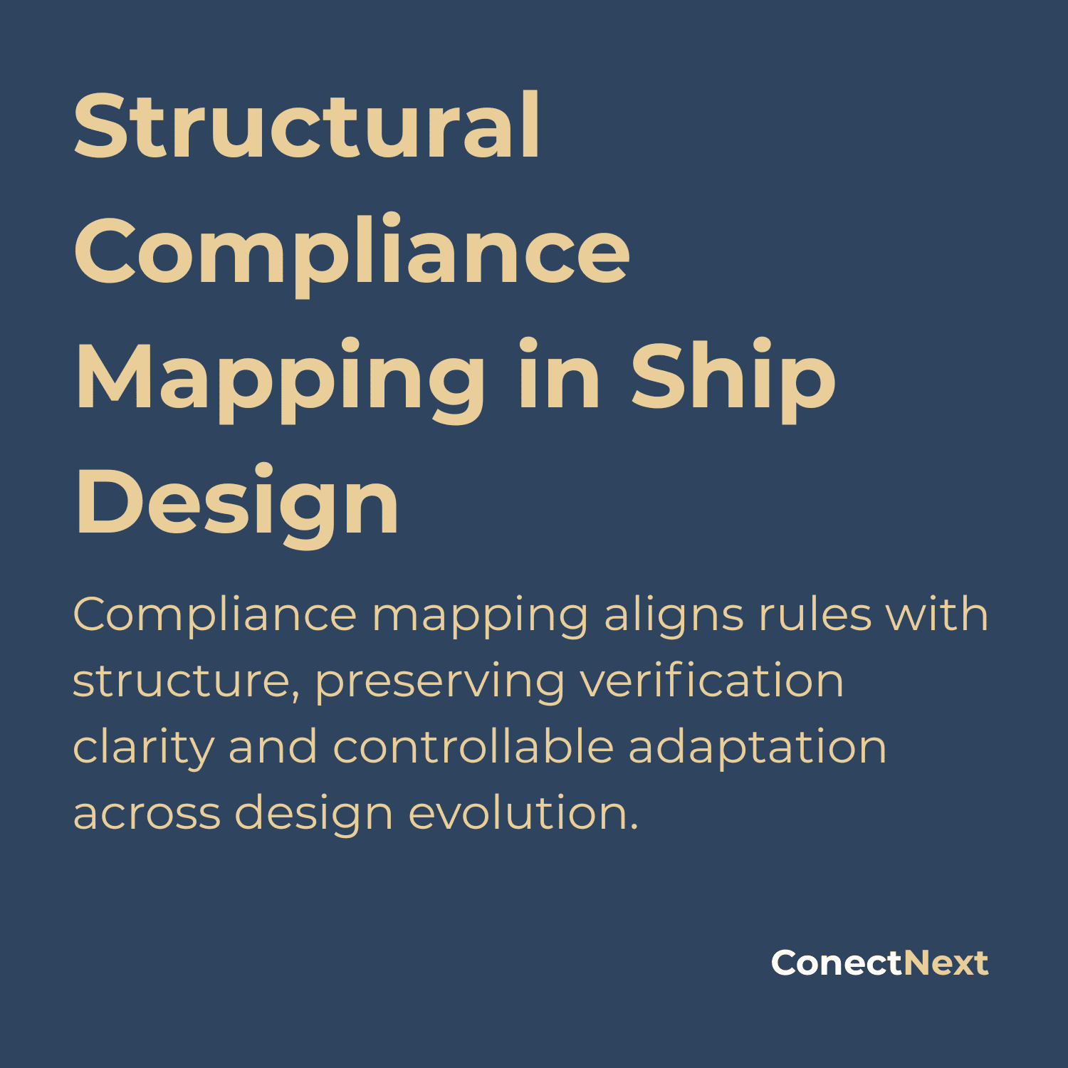 Structural Compliance Mapping in Ship Design