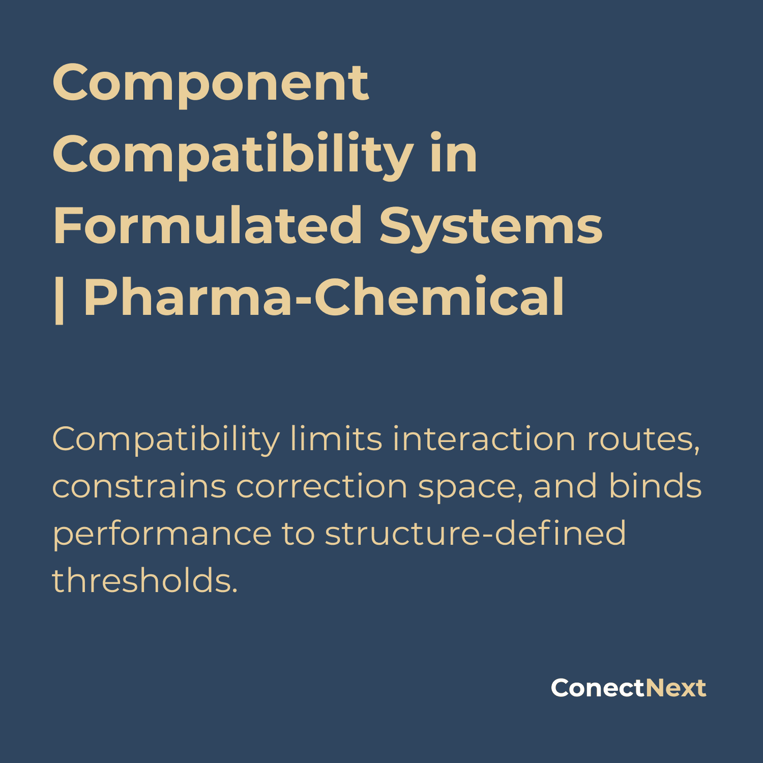 Component Compatibility in Formulated Systems | Pharma-Chemical