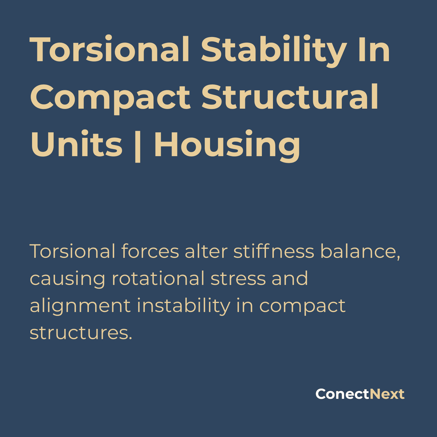 Torsional Stability In Compact Structural Units | Housing
