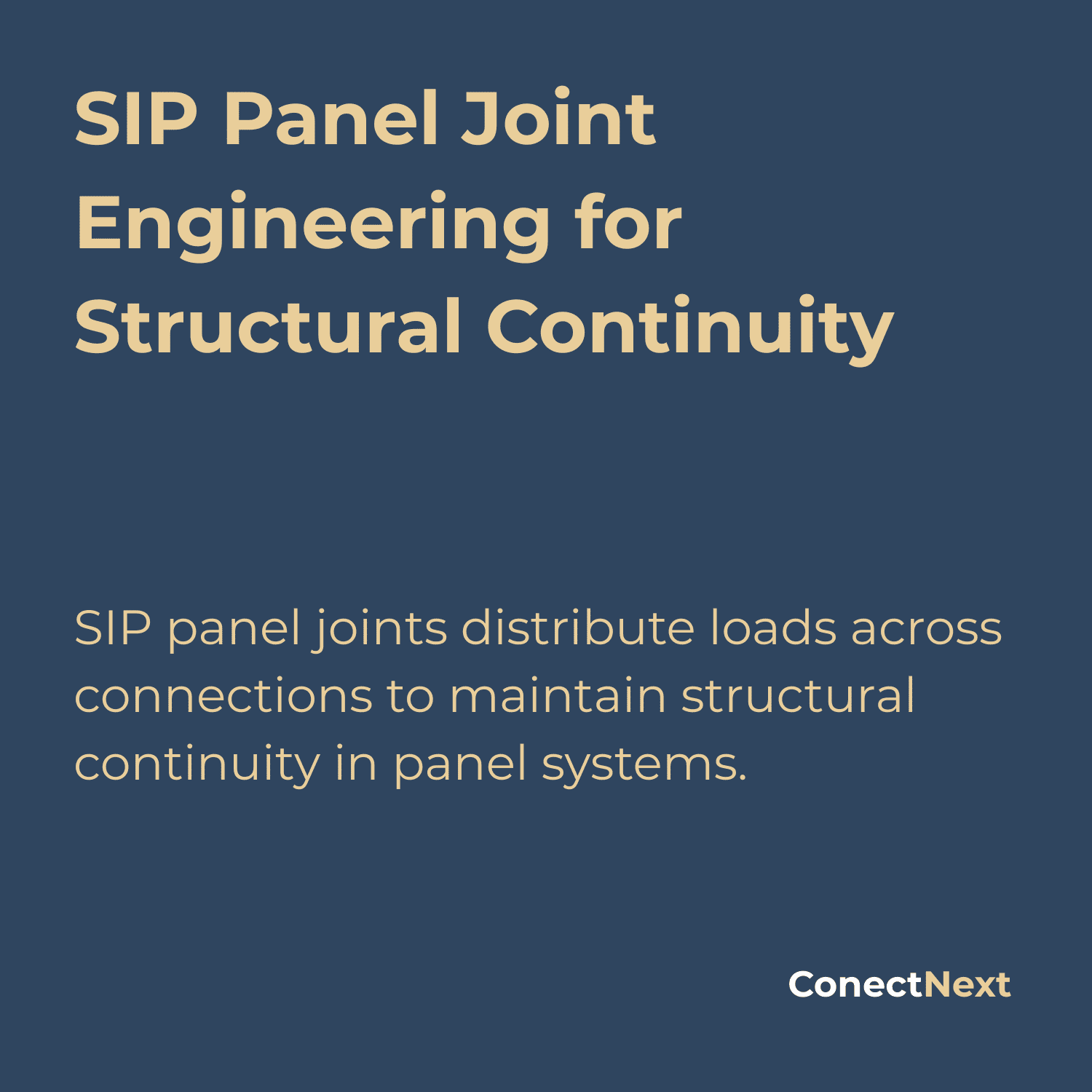 Ingeniería de juntas de paneles SIP para continuidad estructural